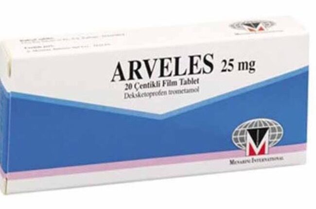 Arveles Nedir? Arveles Ağrı Kesici Yan Etkileri Neler?